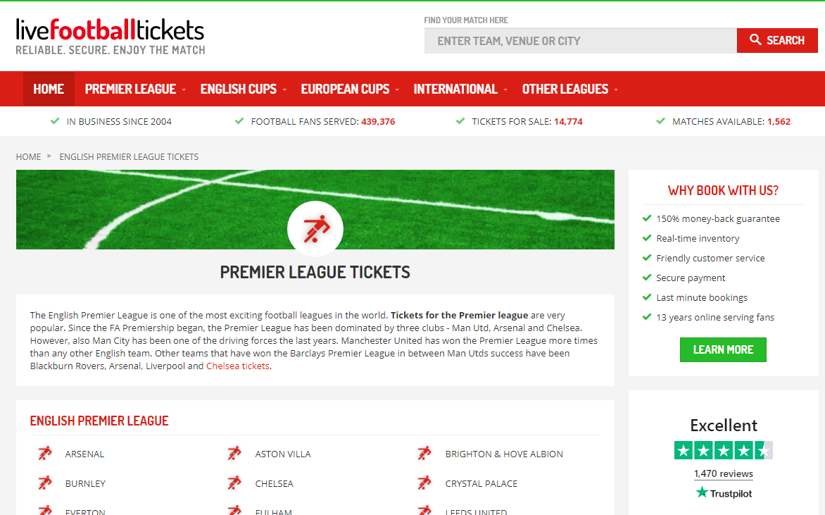 2022英国购买英超联赛门票的方法及网站推荐（赛程安排+门票价格+注意事项+9%返利） 切尔西、曼联、阿森纳、利物浦、曼城门票购买攻略 ...